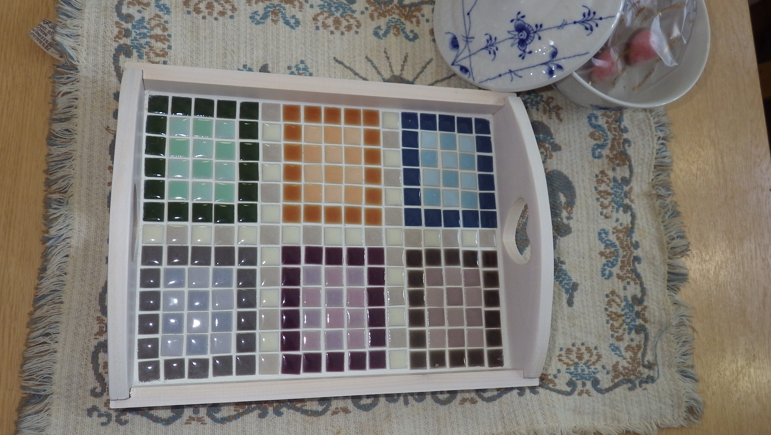 トレー: tilecraft anne